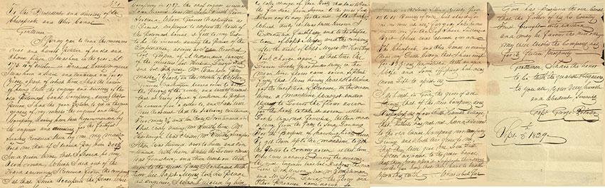Transcription of Captain George Pointer’s September 5, 1929 Letter ...